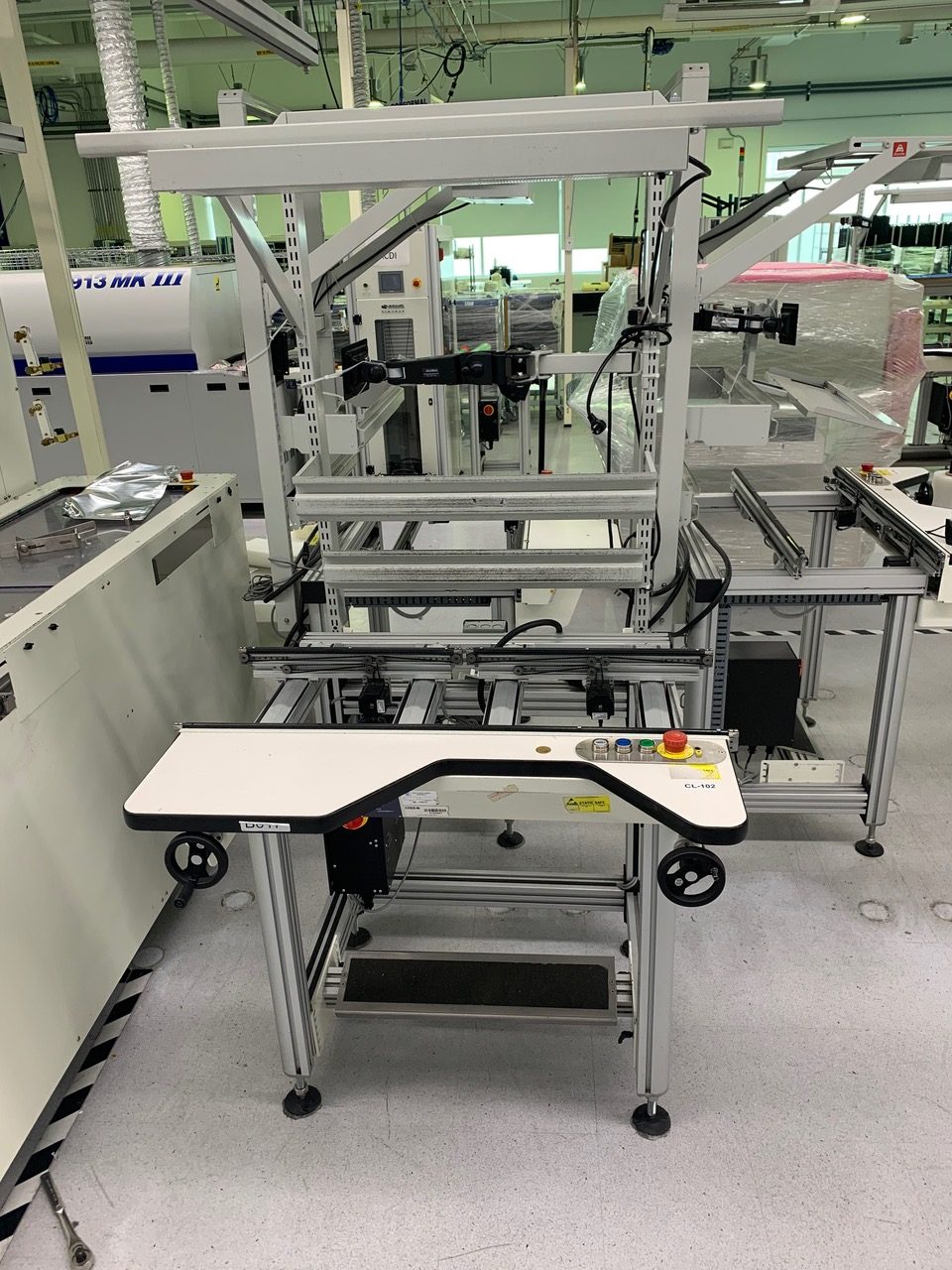 Simplimatic 1 Meter Workstation Conveyor - SMT Sales Group Quality Pre ...