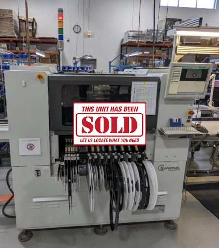 Universal Advantis - FlexJet Head - Used SMT Equipment