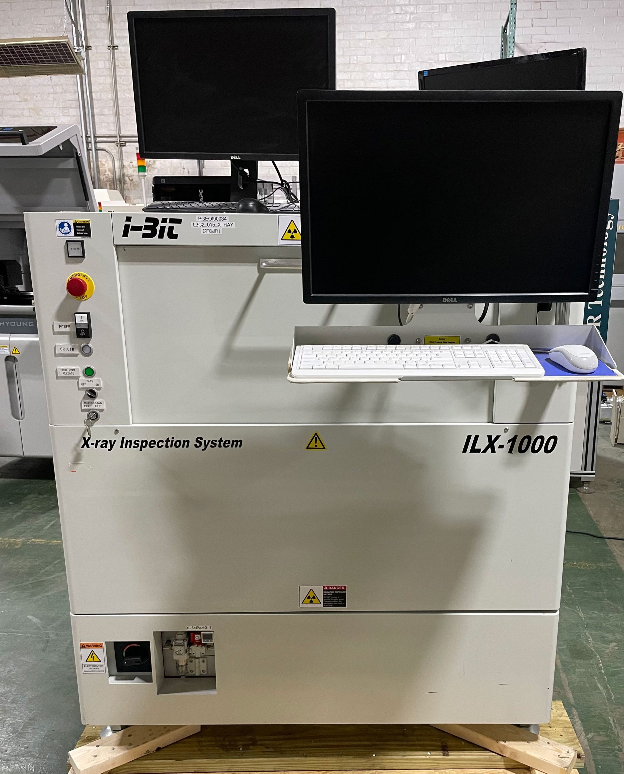 2017 Inline I-BIT ILX 1000 Inline X-Ray System - Used SMT Equipment