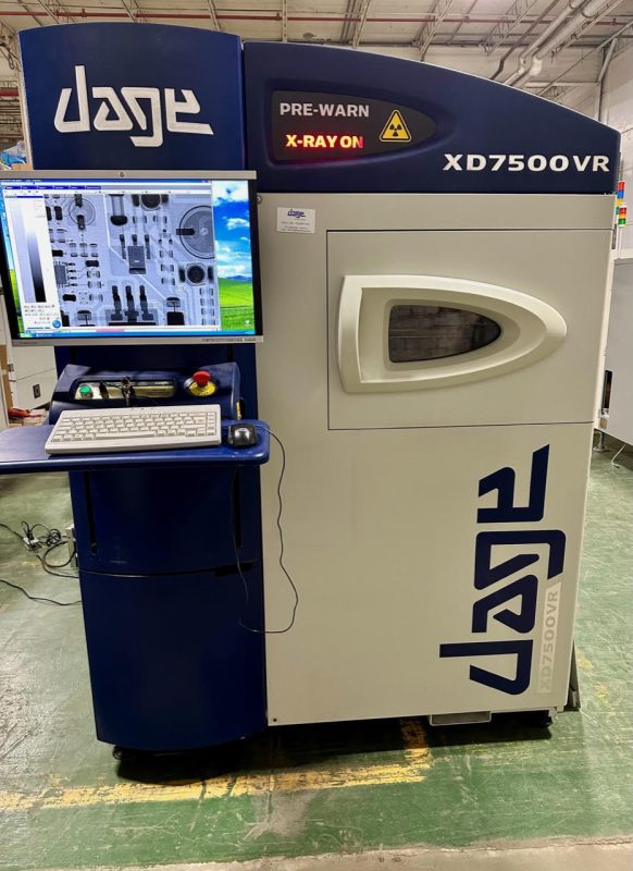 DAGE XD7500VR 160 KVa Open Tube X-ray System - Used SMT Equipment