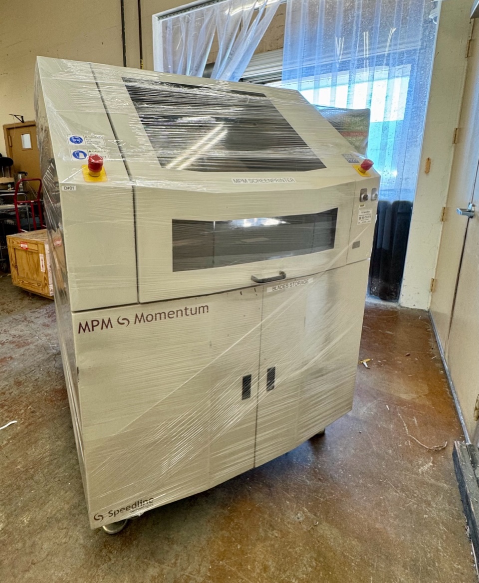 2012 MPM Momentum Screen Printer - Used SMT Equipment