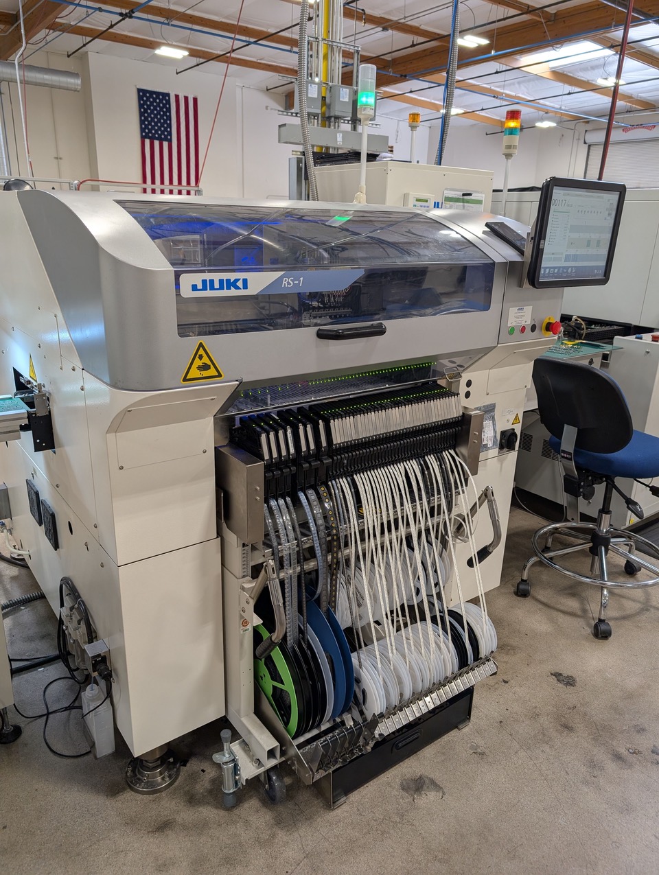 Juki RS-1 Smart Modular Mounter with 8 Nozzle Adaptive Placement Head ...